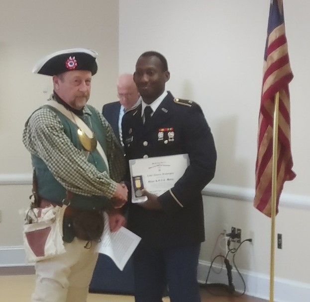 GEN. WILLIAM CAMPBELL CHAPTER AWARDS SILVER ROTC AWARD